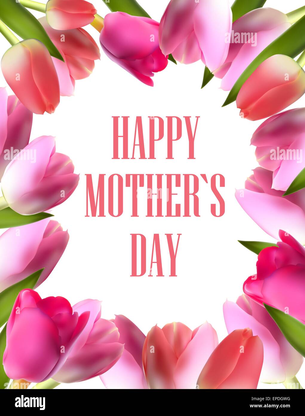 Happy Mother`s Day Poster Card Vector Illustration Stock Vector Image ... Happy Mother`s Day Poster Card Vector Illustration Stock Vector Image ...